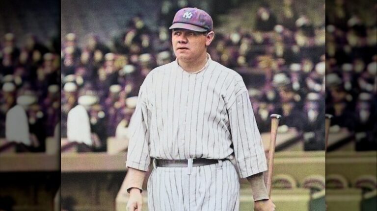 Here’s How Babe Ruth Would’ve Looked In Color - PicTellMe